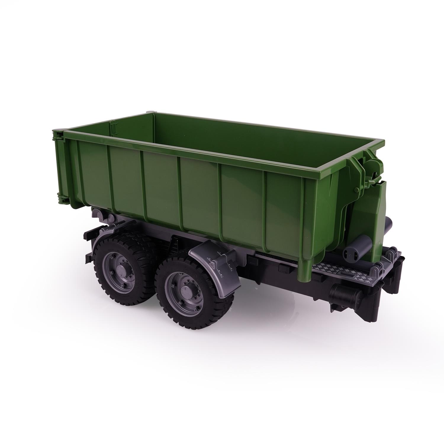 Steyr Fanshop. Roll-Off-Container trailer for tractors