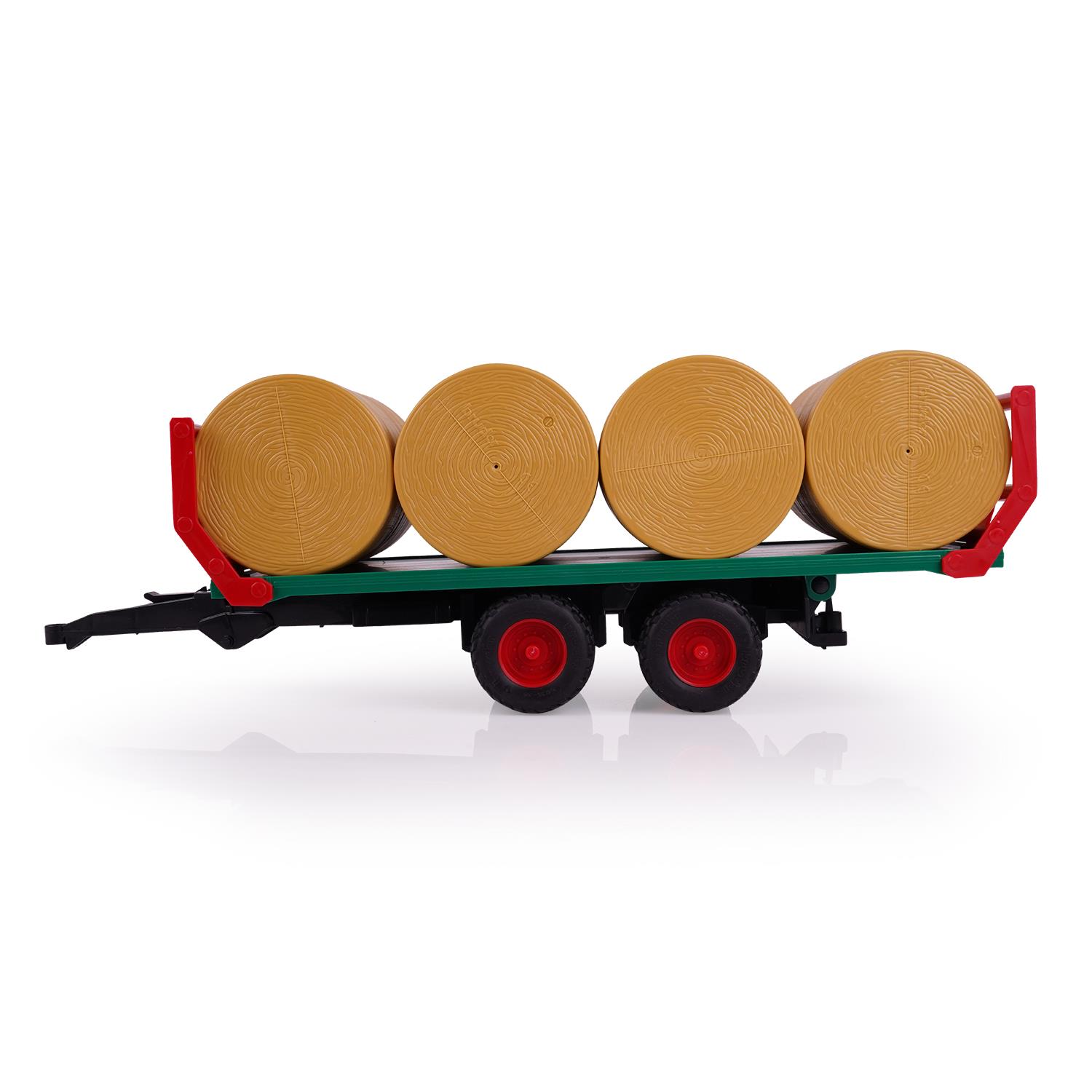 Steyr Fanshop. Model Bale transport trailer with 8 round bales