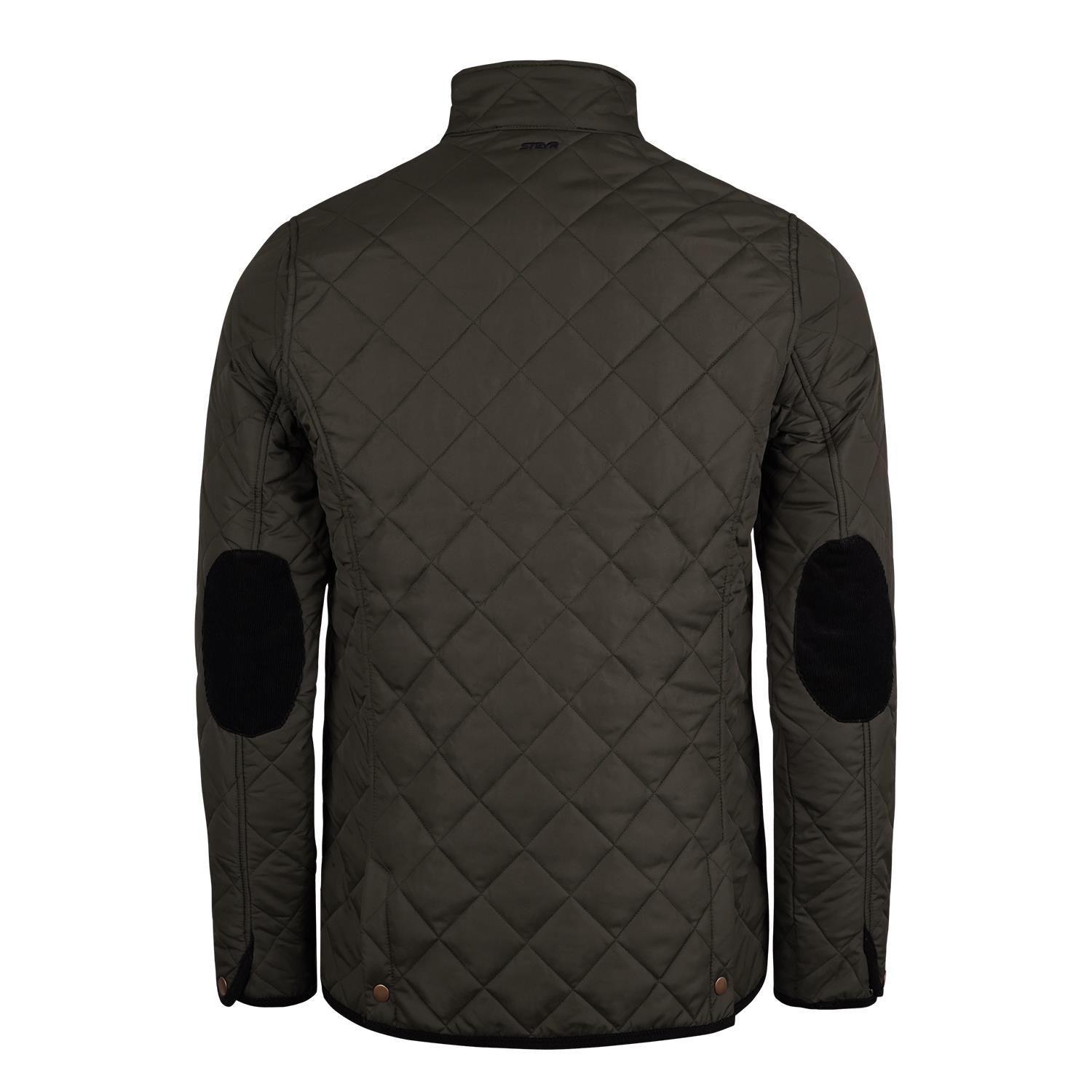 Steyr Fanshop. Quilted jacket “Target”, green, (men)