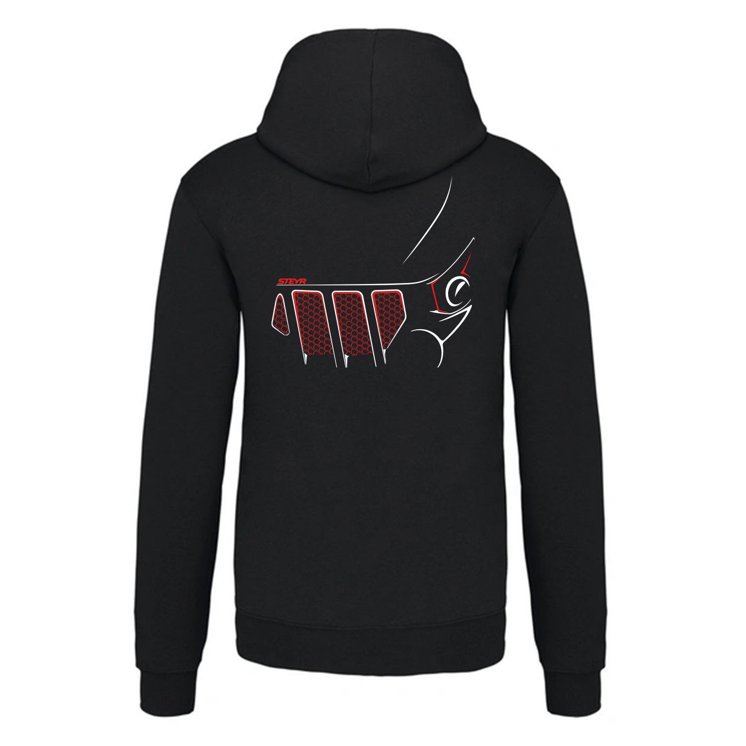 Steyr Fanshop. Hoodie embossed (men)