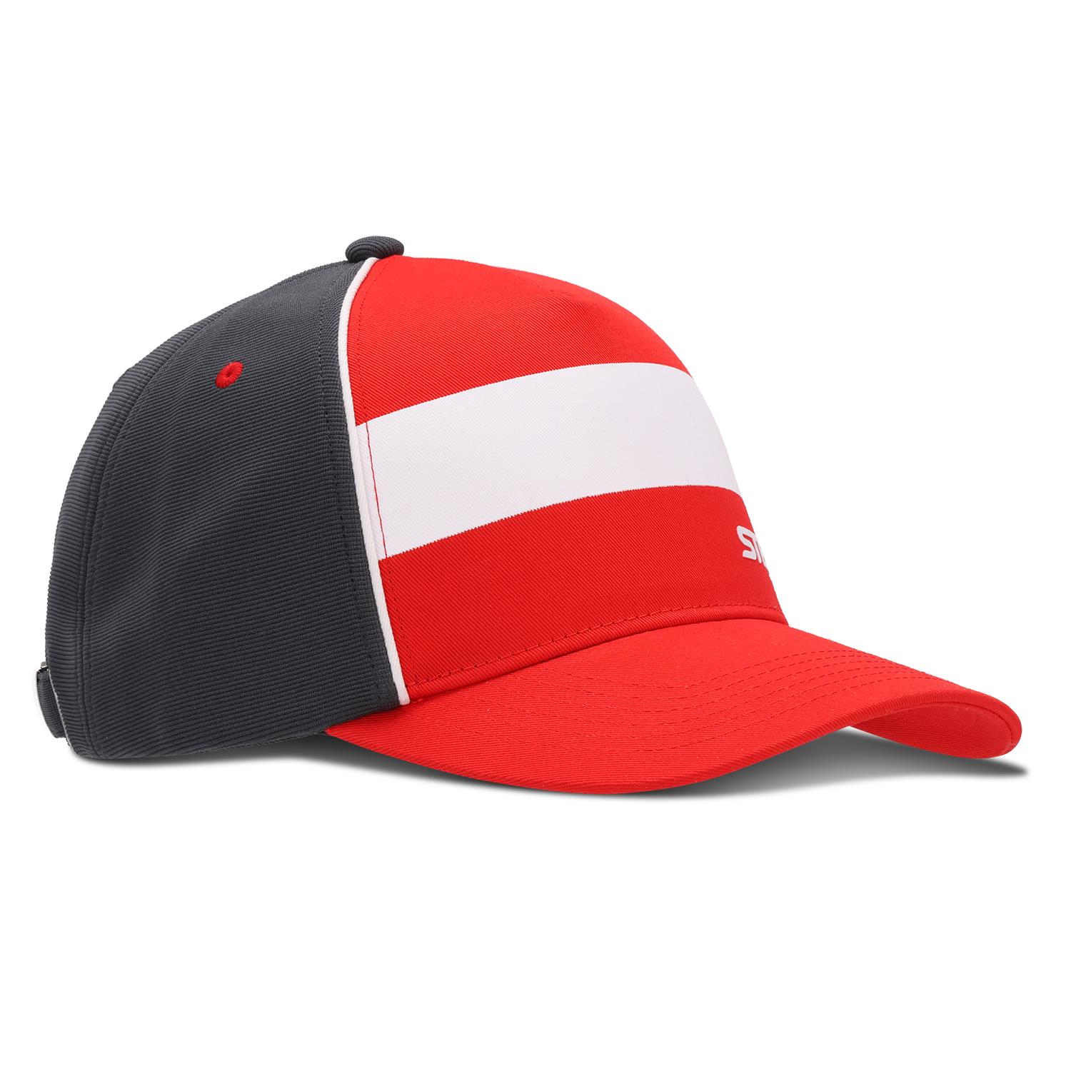 Steyr Fanshop. Baseball cap, white-red
