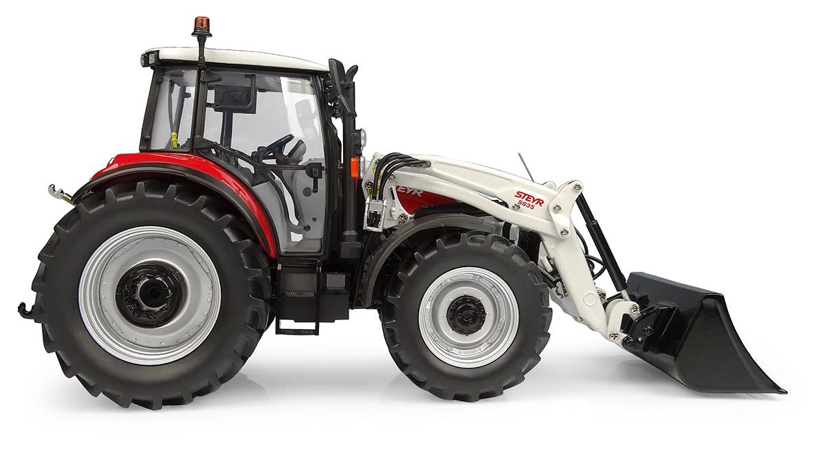 Steyr Fanshop. Model 4120 Plus with front loader