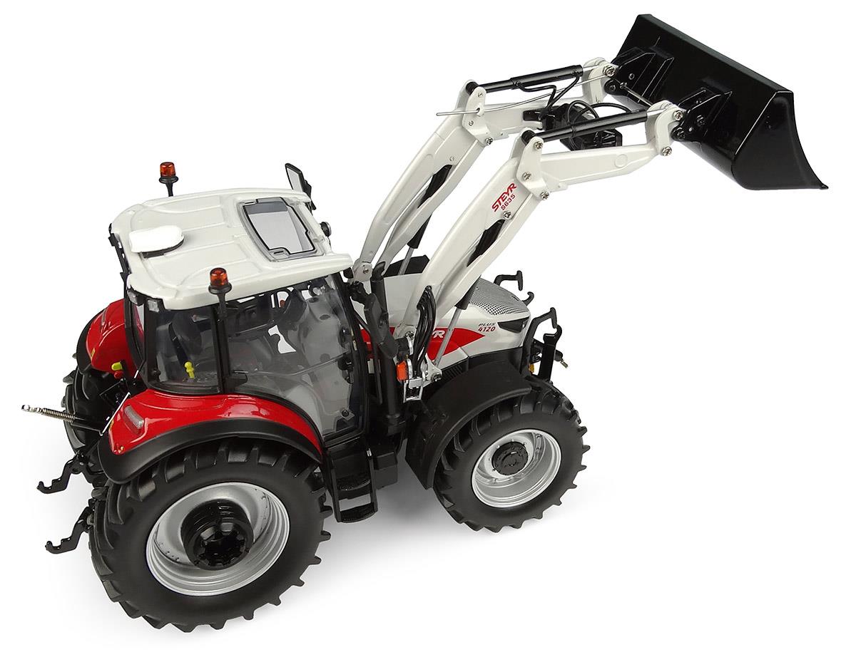 Steyr Fanshop. Model 4120 Plus with front loader